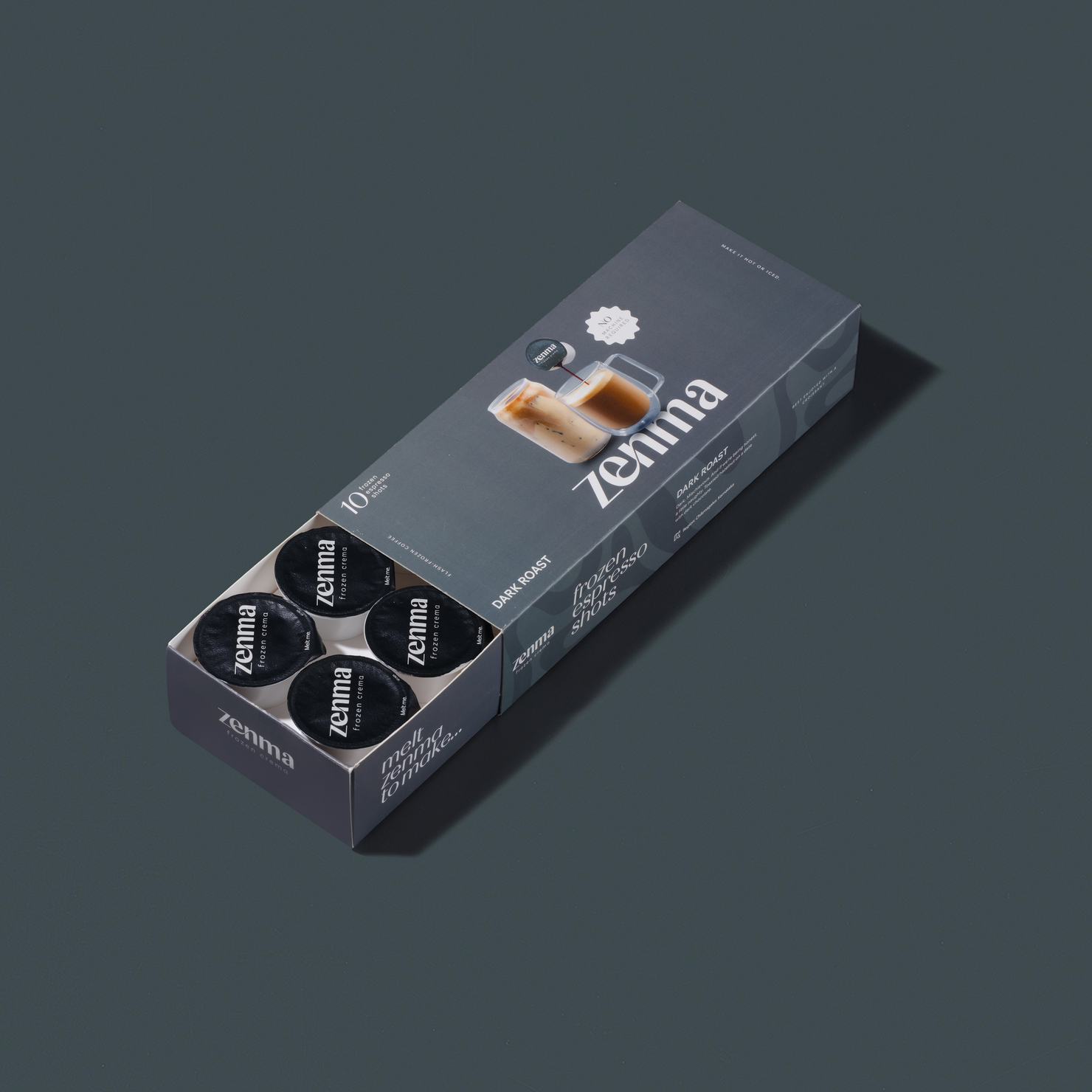 Zenma Coffee | Frozen Espresso Shots for Effortless, Delicious Coffee