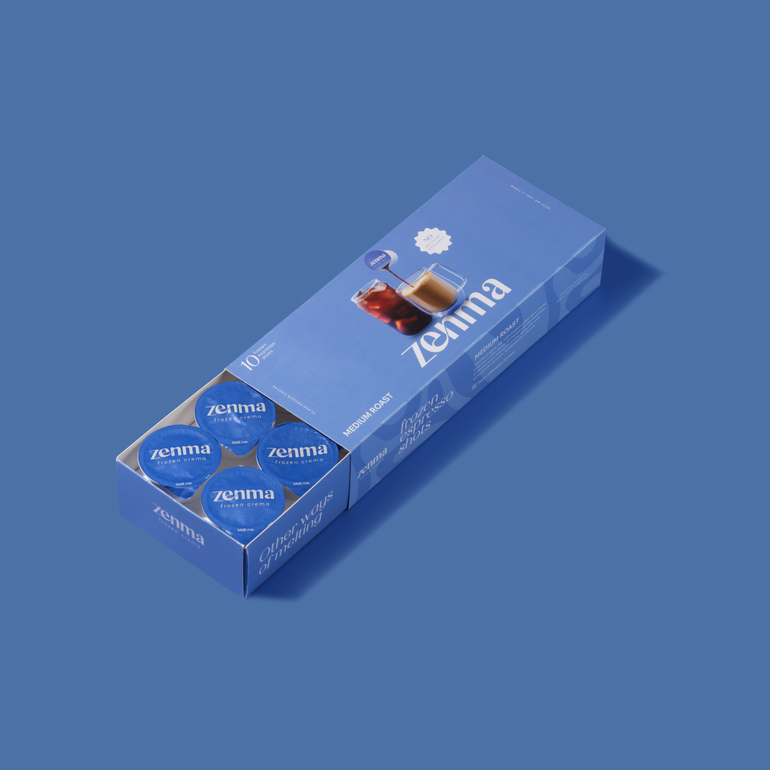 Zenma Coffee | Frozen Espresso Shots for Effortless, Delicious Coffee