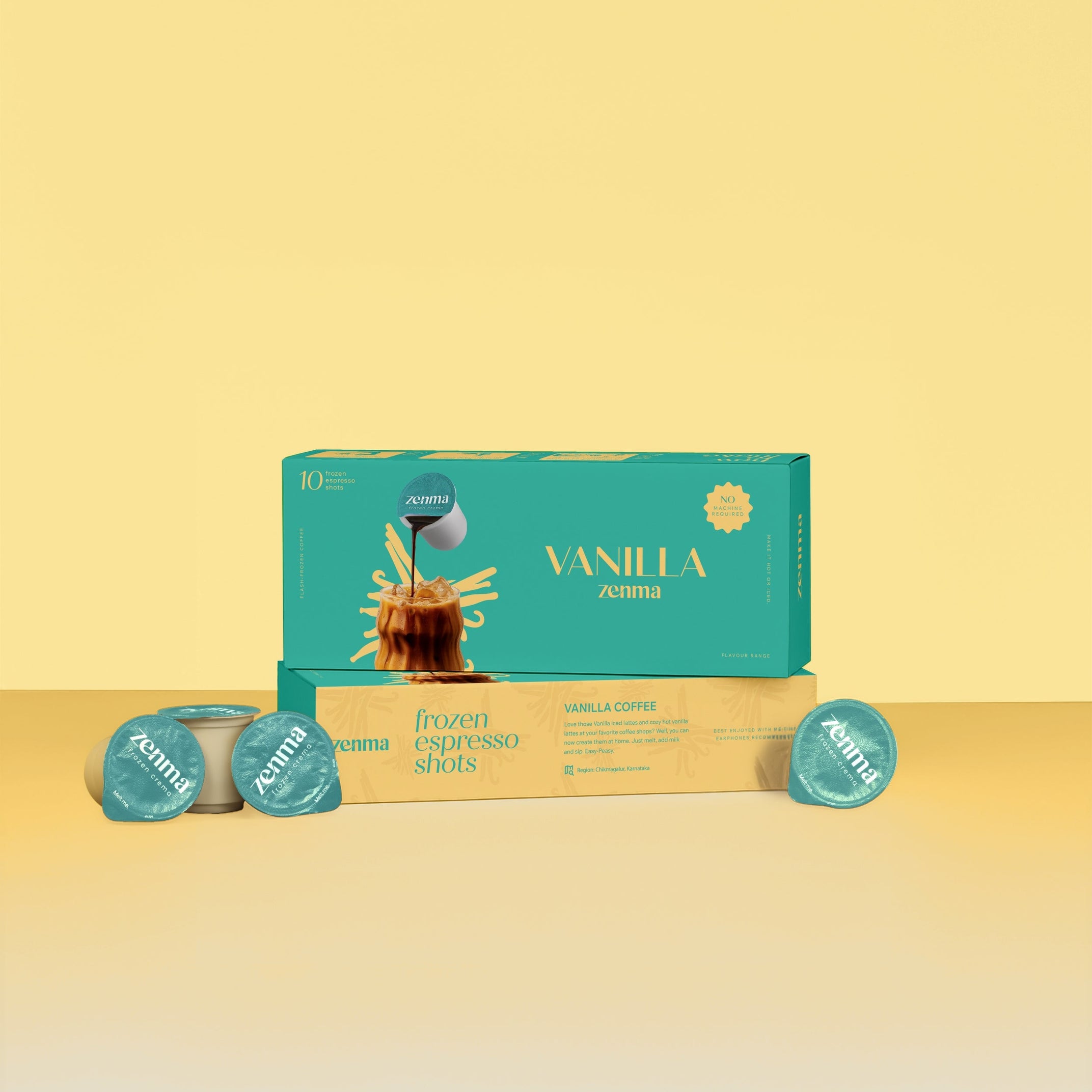 Zenma Coffee | Frozen Espresso Shots for Effortless, Delicious Coffee